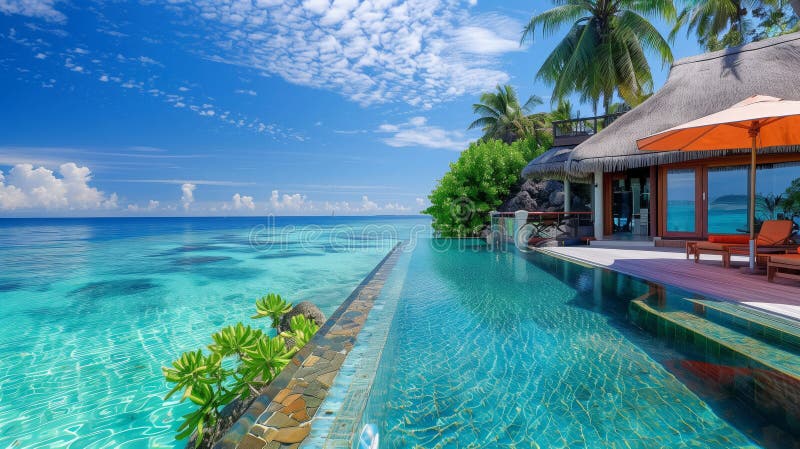 Experience a Luxury Travel Lifestyle in Exotic Destinations. Stock ...