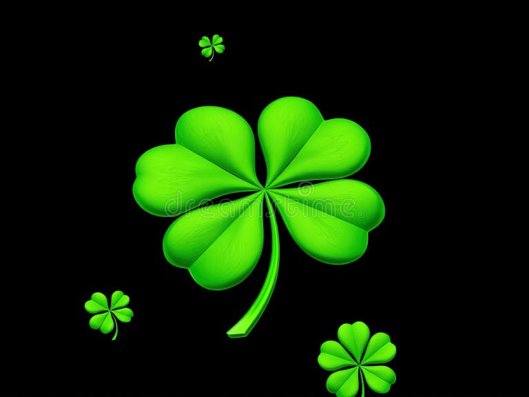 Experience the Magic of a 3D FourLeaf Clover Optical Illusion a ...