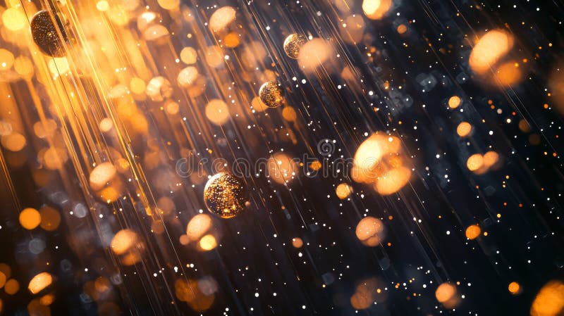 Experience the Mesmerizing Beauty of Glowing Particles and Radiant ...