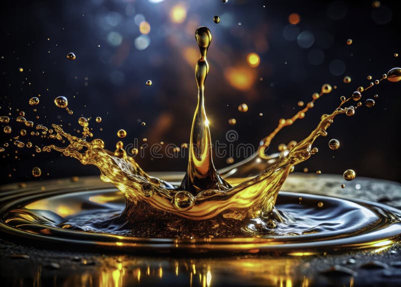 8K Stunning Oil Pour Photography Dramatic Splashes and Drips in Low ...