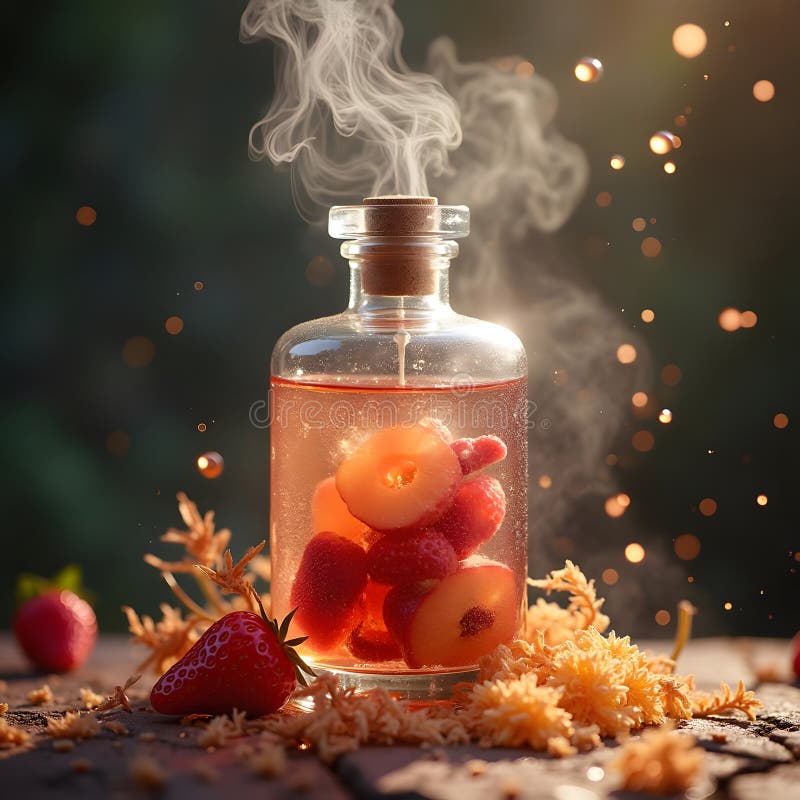 Enchanting Fragrance Unveiled: a Symphony of Aromatic Notes Stock ...