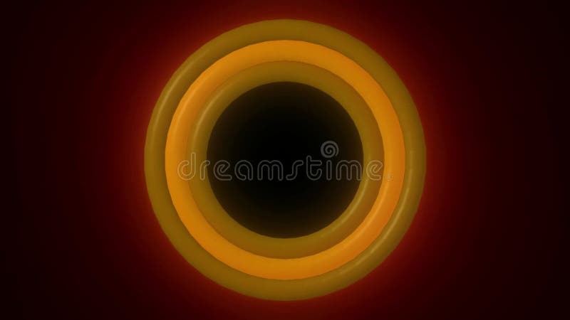 Mesmerizing 3D Rotating Circles: a Visual Delight Stock Video - Video ...