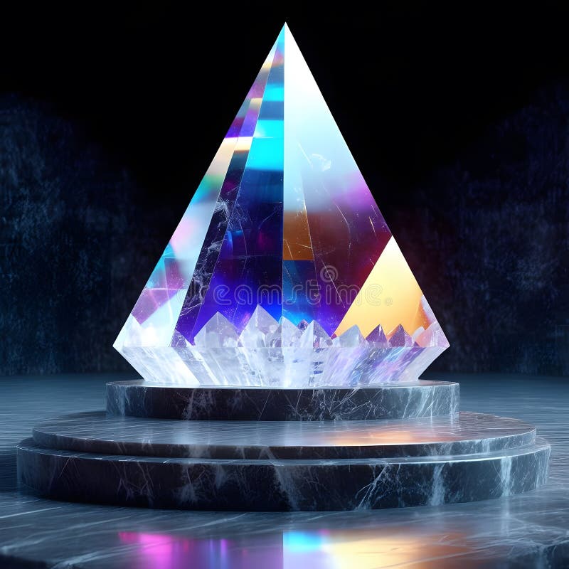 Spectrum Triangular Crystal Podium Stock Illustrations – 3 Spectrum ...