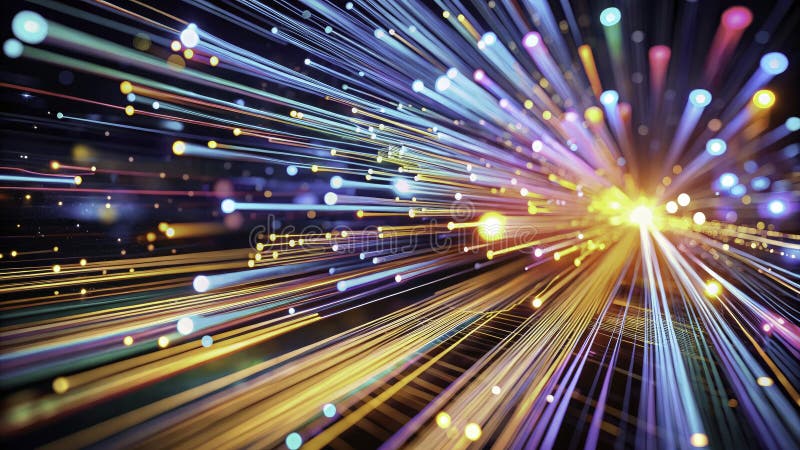 Dynamic Abstract Technology Background: a Futuristic Visualization of ...