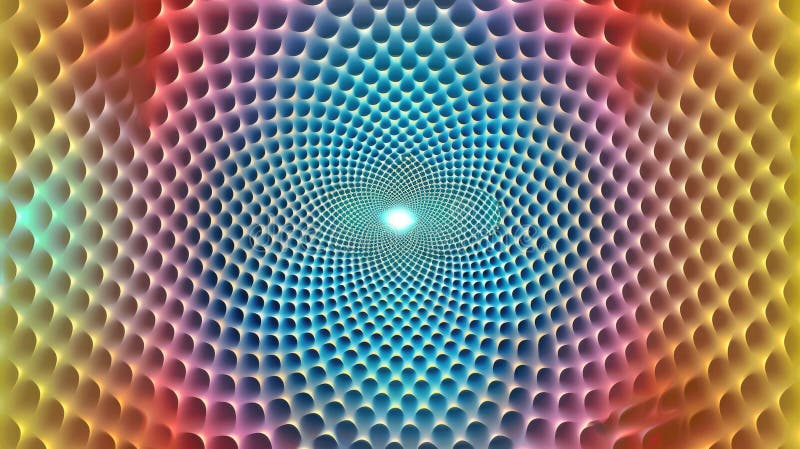 Experience a Mesmerizing Gradient Optical Illusion Vector Background ...