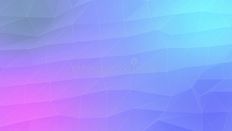 Plexus Style Triangle Shapes Pattern in Motion Modern Digital Looped ...