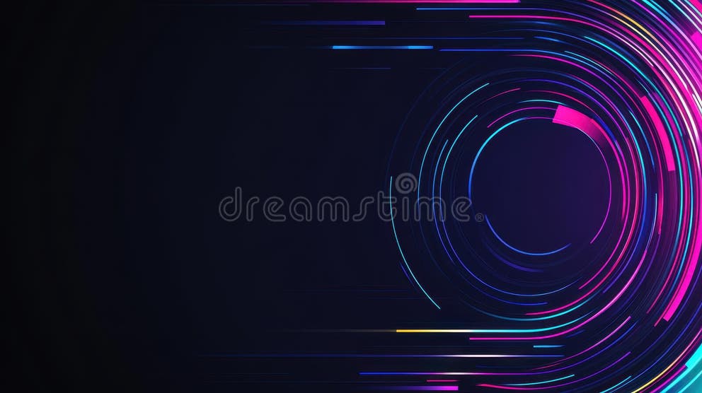 Experience a Modern Abstract Design with Dark Backgrounds and Gradient ...