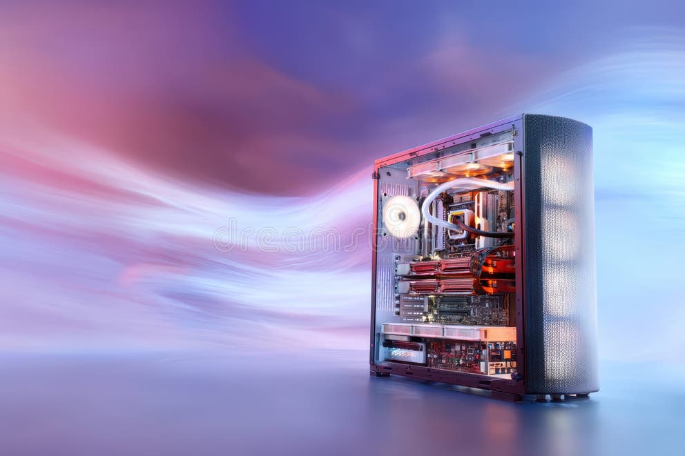 Experience a Modern Computer Hardware Showcase, Beautifully Presented ...