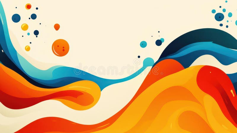 Experience Modern Design with Smooth Wave Lines and Vibrant Textures in ...