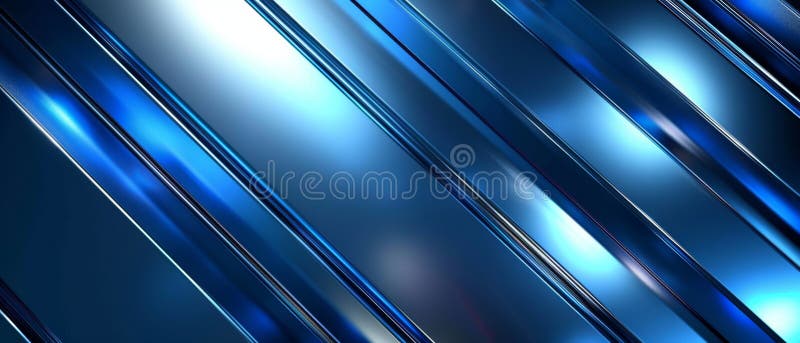 Experience Modern Dynamic Visuals with Animated Metallic Blue Diagonal ...