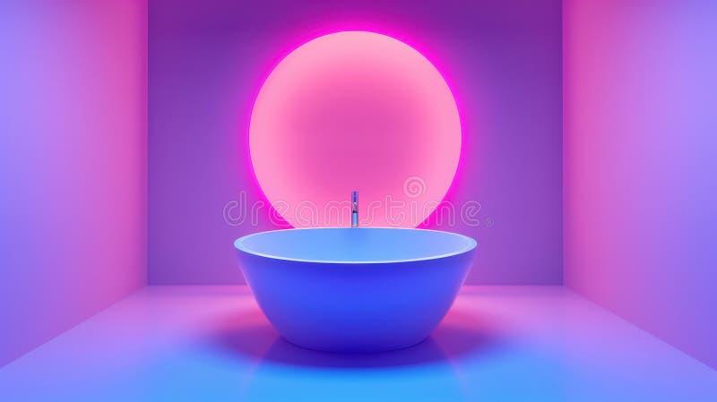 Experience Modern Luxury with a Chic Bathroom Featuring Ambient ...