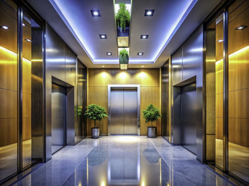 Corporate Elevator Lobby