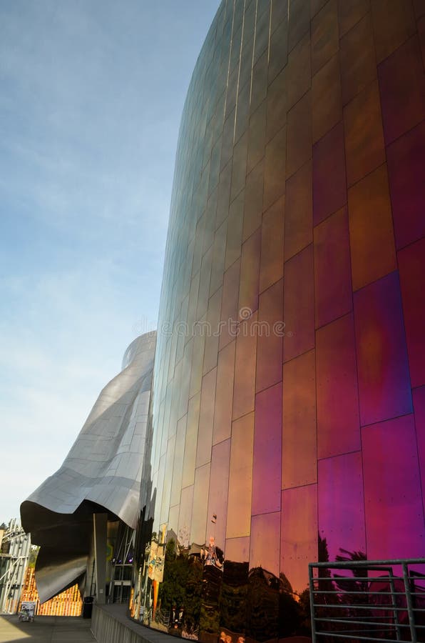 Experience Music Project (EMP) in Seattle Editorial Stock Photo - Image ...