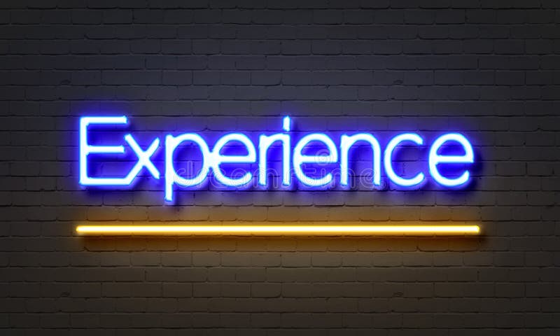Experience sign stock photo. Image of direction, green - 40625588