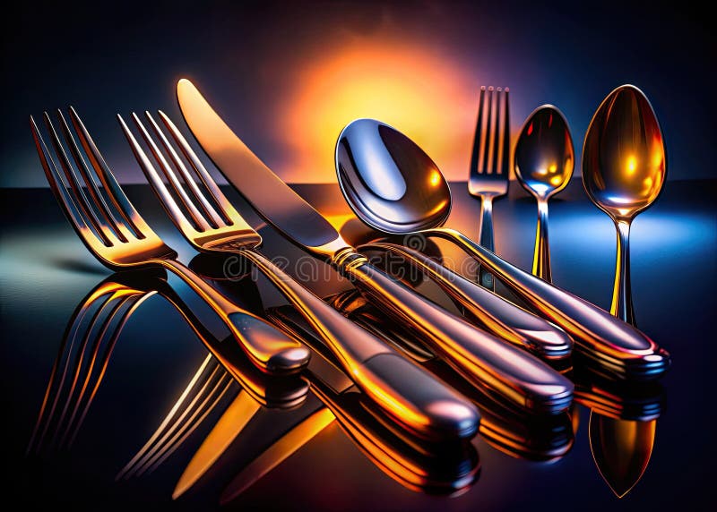 Dramatic Night Photography Captures a Luxurious Table Setting with ...