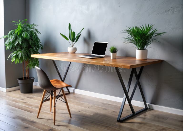 Ergonomic Modern Angled Desk with Reclaimed Wood Top a Compact ...