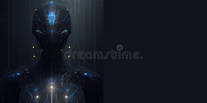 Smart Machines - the AI Revolution Stock Illustration - Illustration of ...