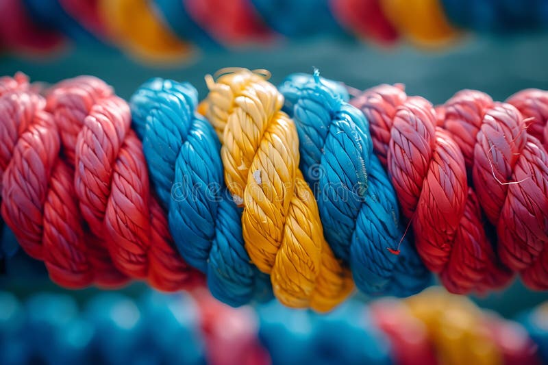 "Diverse Strength in Team Rope - Captivating Image for Unity and ...