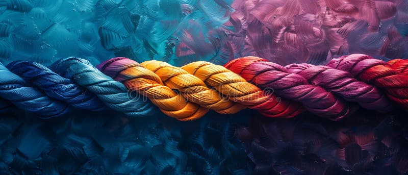 "Diverse Strength in Team Rope - Captivating Image for Unity and ...