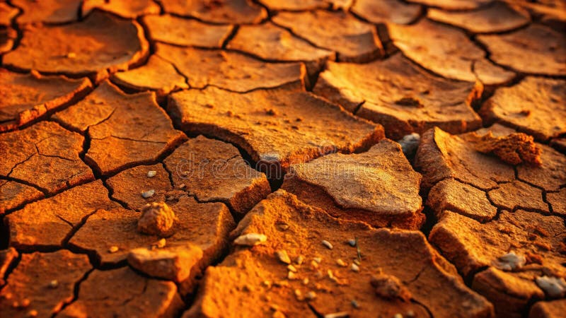Stunning Closeup of Weathered Clay Texture a Detailed View of Crumbling ...