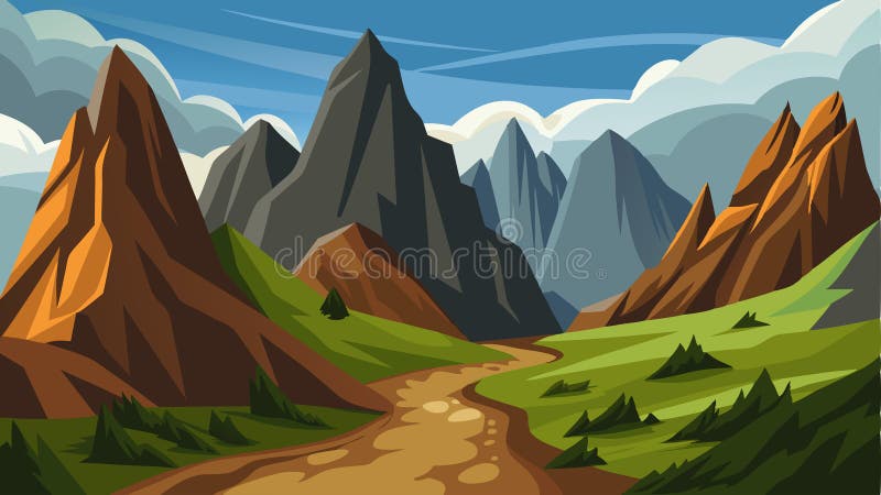 Experience the Raw Beauty of a Rugged Mountain Range As You Hike ...