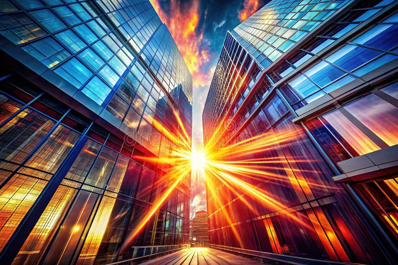 Abstract Architectural Explosion a Powerful Visual Representation of ...