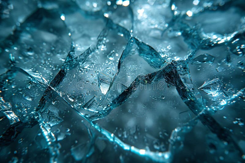 Cracked Phone Screen, Realistic. Stock Illustration - Illustration of ...