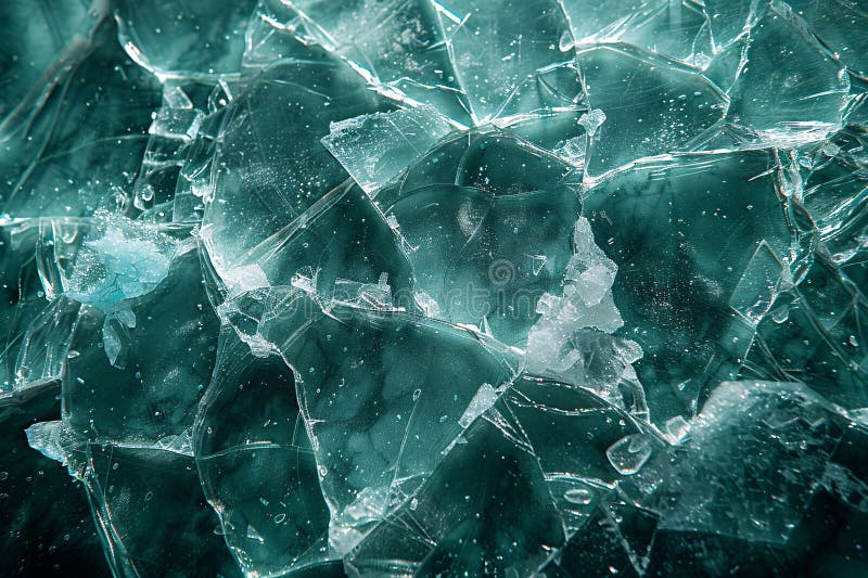 Shattered Glass, Broken Screen Texture. Stock Illustration ...