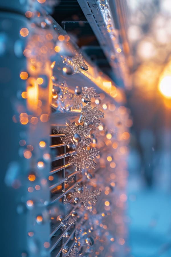 Experience the Refreshing Cool Air Flow from an Air Conditioner Up ...