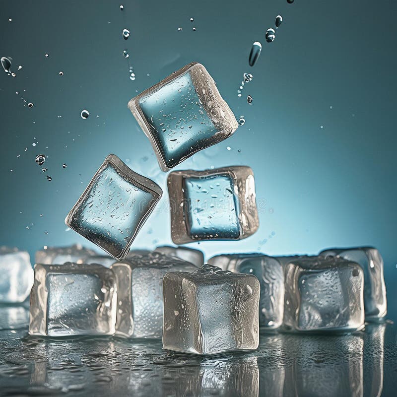 Experience the Refreshing Sensation of Cool Ice Cubes Feel Rejuvenated ...