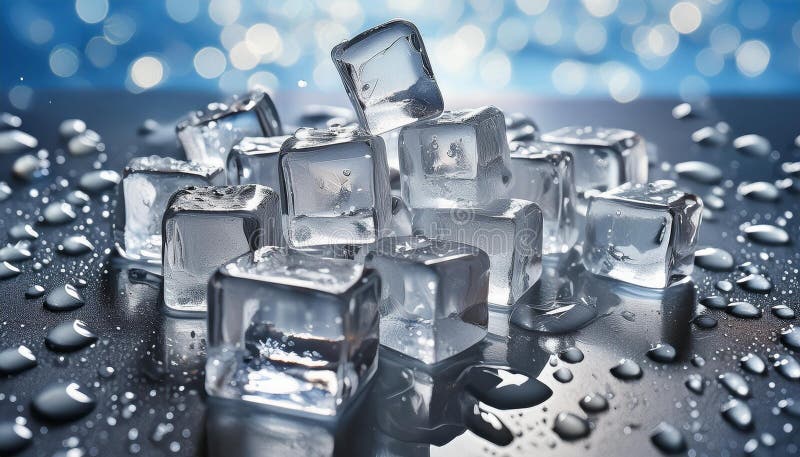 Experience the Refreshing Sensation of Cool Ice Cubes Feel Rejuvenated ...