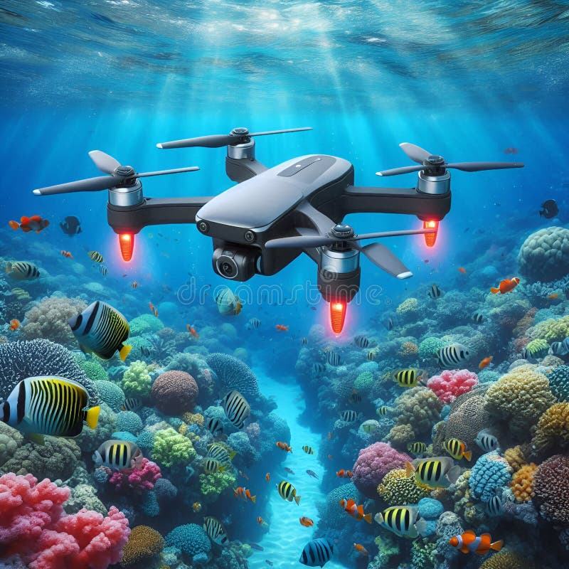 Beneath the Surface: Drones Revolutionizing Underwater Flying ...