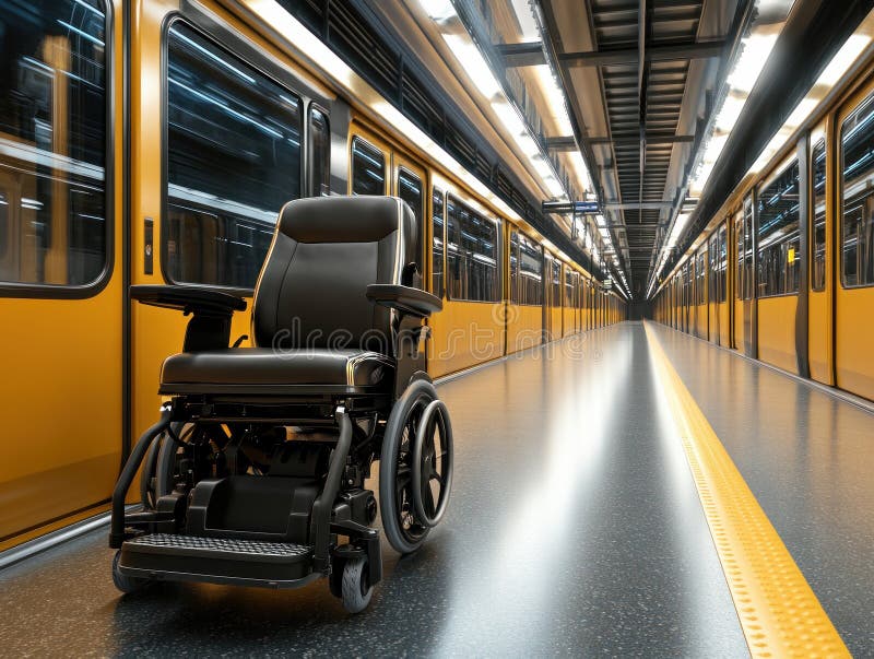 Wheelchair Accessible Subway Modern Transit for Inclusive Mobility Easy ...
