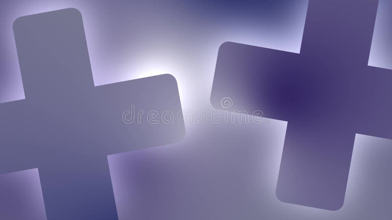 4K Geometric Motion. Abstract Cross Shapes Loop Stock Footage - Video ...