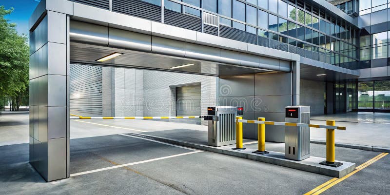 Modern Automatic Parking Gate System for Enhanced Efficiency and ...