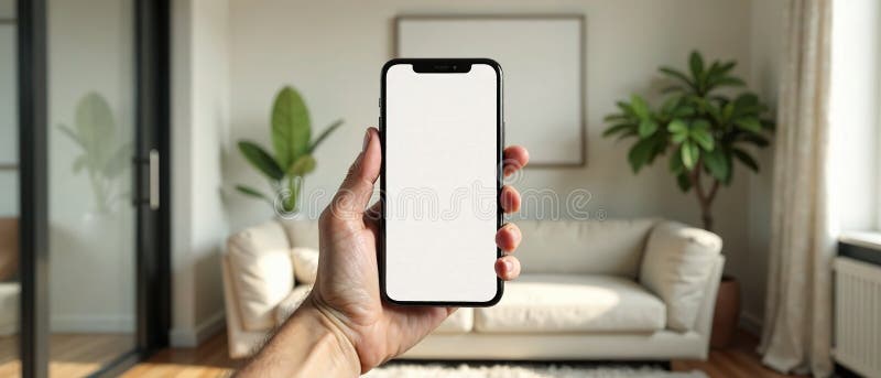 Modern Minimalist Home Interior Design Mockup for IPhone 2024 Design ...