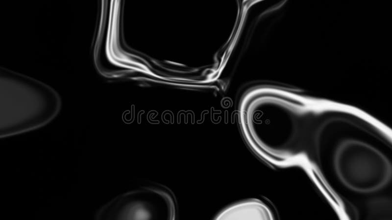 Sleek Chrome Liquid Loop Animation Stock Footage - Video of metallic ...
