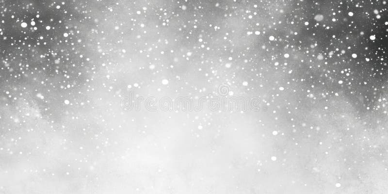 Experience Soft Falling Snow with a Gentle Grey Sky Background Concept ...