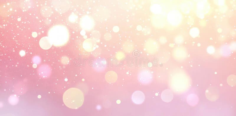 Experience a Soft Glow with Bokeh and Lights, Dreamy Effect Stock ...