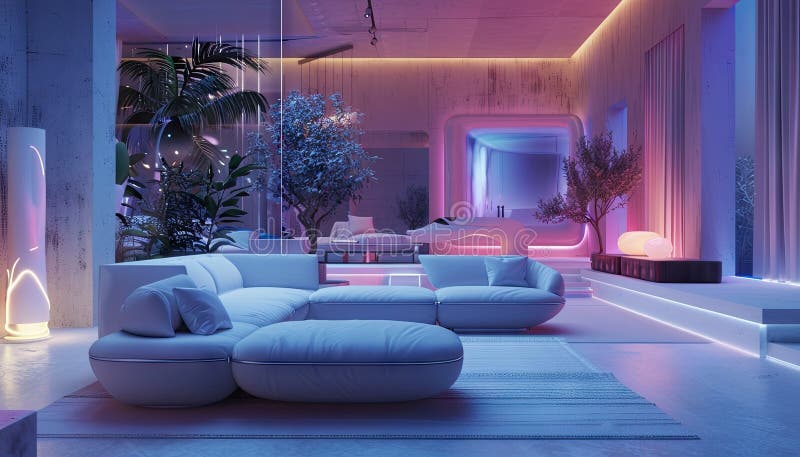 Experience Sophistication Virtual Reality Interior Design Concept Stock ...