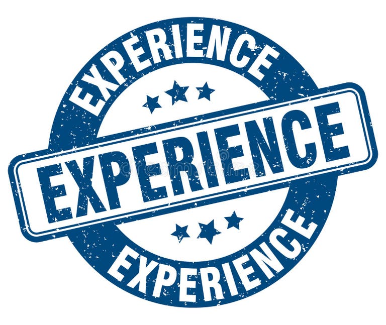 Experience Stamp. Experience Label. Round Grunge Sign Stock Vector ...