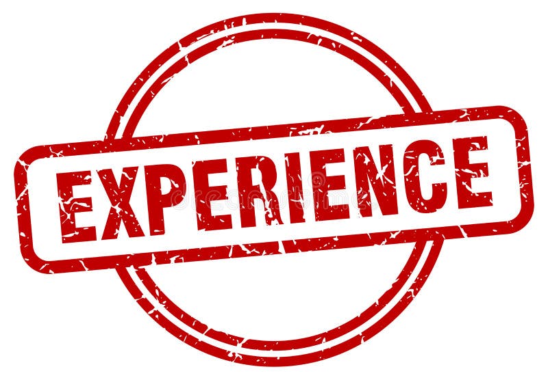 Experience Stamp. Experience Round Grunge Sign Stock Vector ...