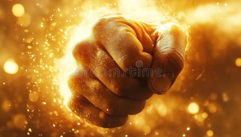 Experience a Strong and Powerful Start with this Image of a Fist ...