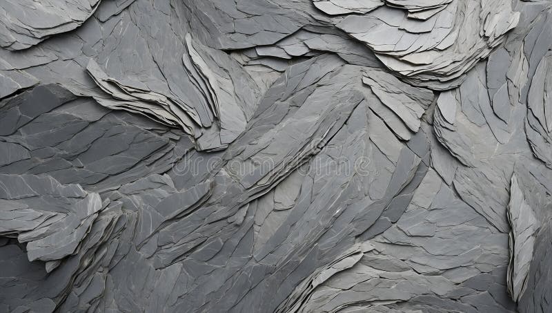 Silver Chill Symphony: Frosty Slate Elegance. AI Generate Stock ...