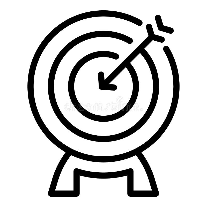 Communication Target Audience Icon, Outline Style Stock Vector ... Communication Target Audience Icon, Outline Style Stock Vector ...