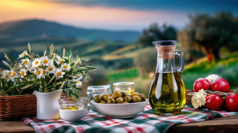 Experience the Taste of the Mediterranean with this Captivating Image ...