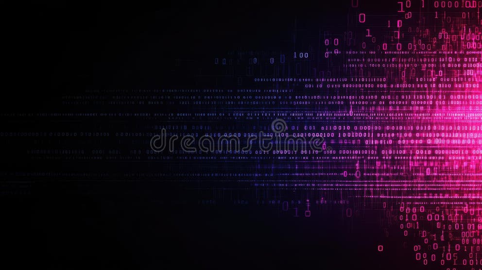 Experience the Thrill of a Digital Hackathon with an Abstract Binary ...