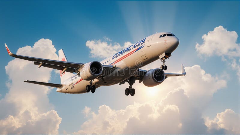 Comac Stock Illustrations – 6 Comac Stock Illustrations, Vectors ...