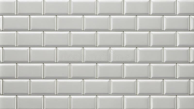 Stunning White Subway Tile Mosaic Background a Panoramic Image for ...