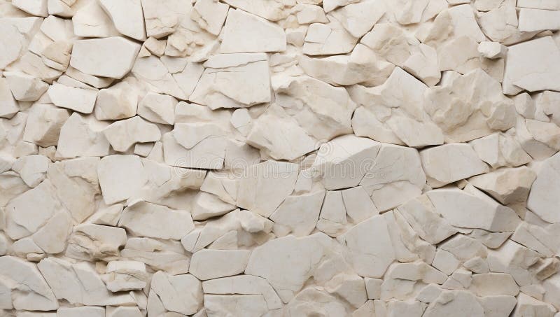 Timeless Simplicity: White Limestone Vision. AI Generate Stock ...